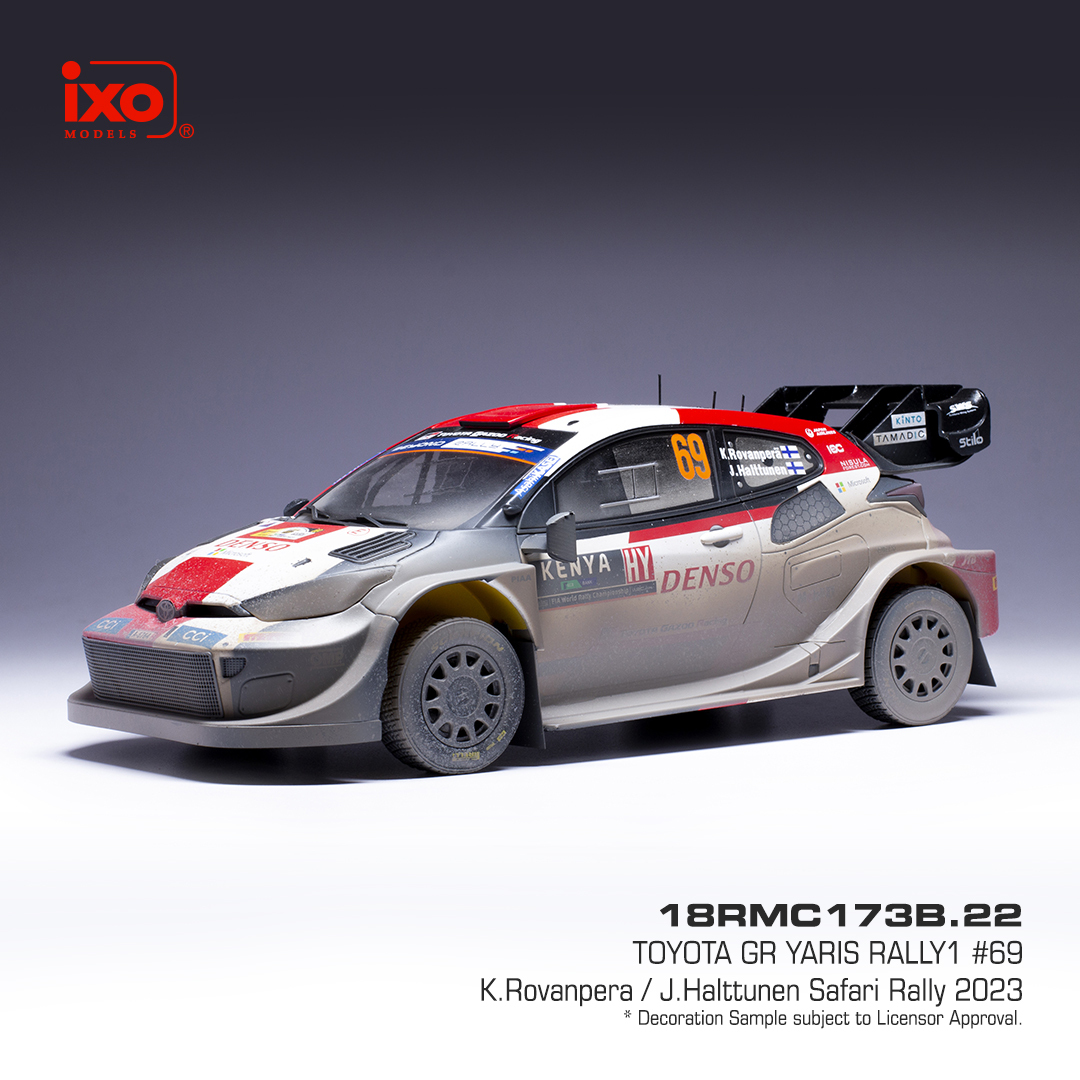 Rally- diecast models, world champions