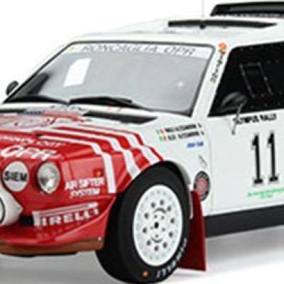 Paolo Alessandrini Lancia Delta S4 Gr.B #11 Olympus Rally 1986