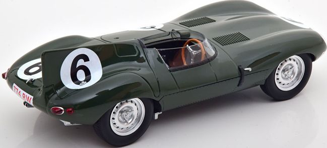 Mike Hawthorn/Ivor Bueb Jaguar D-Type Longnose #6 Winner 24h Le Mans 1955