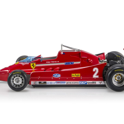 Gilles Villeneuve Ferrari 126c #2 1980