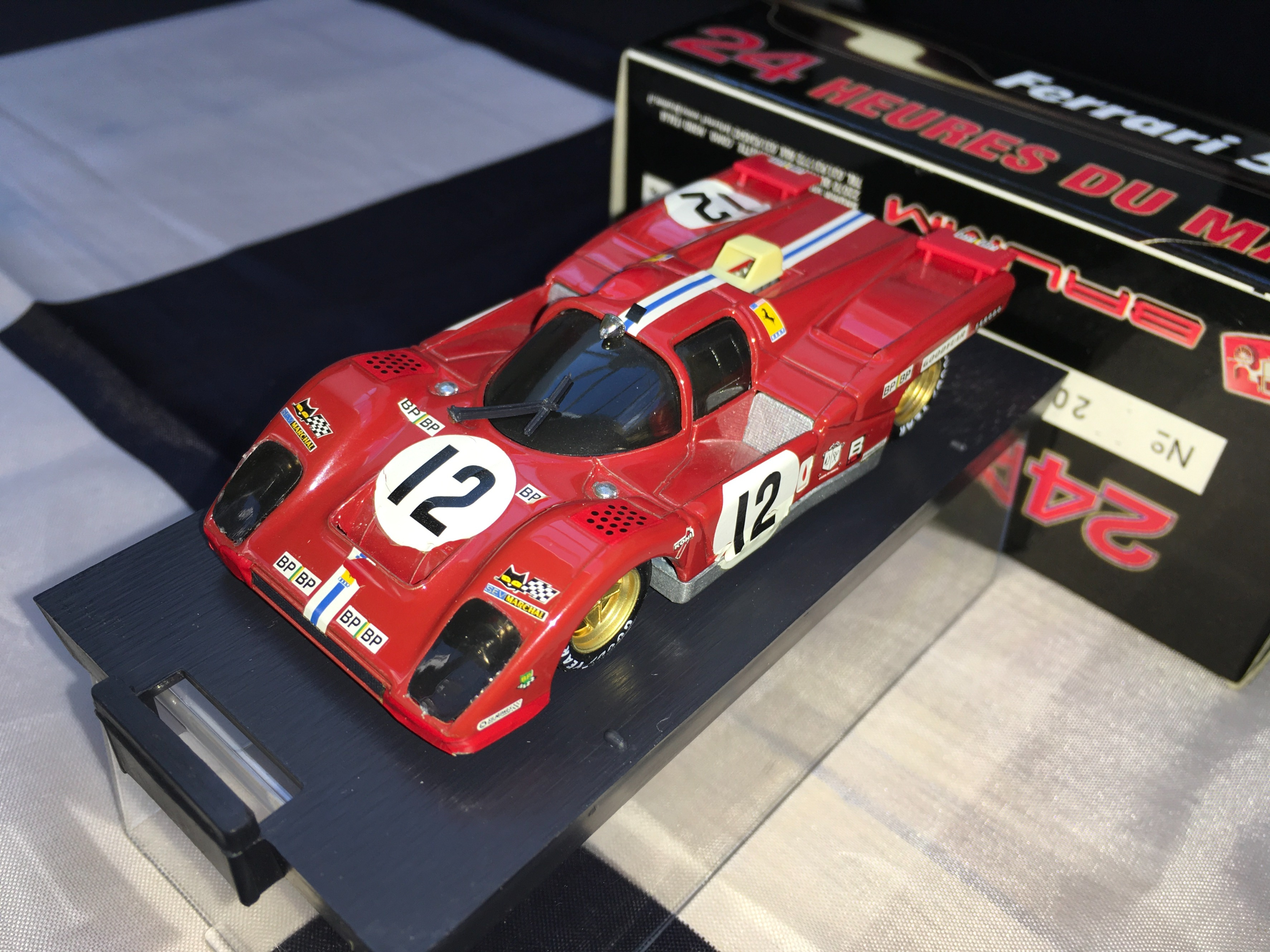 Sam Posey/Tony Adamowicz 1:43 Ferrari 512M Nart #12 Le Mans 1971