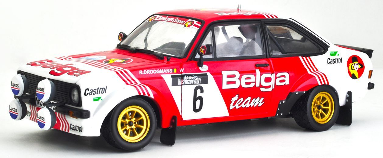 Robert Droogmans Ford Escort RS1800 MKII #6 Haspengouw Rally 1982