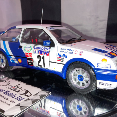 Jimmy McRae Ford Sierra RS Cosworth #21 RAC Rally 1989