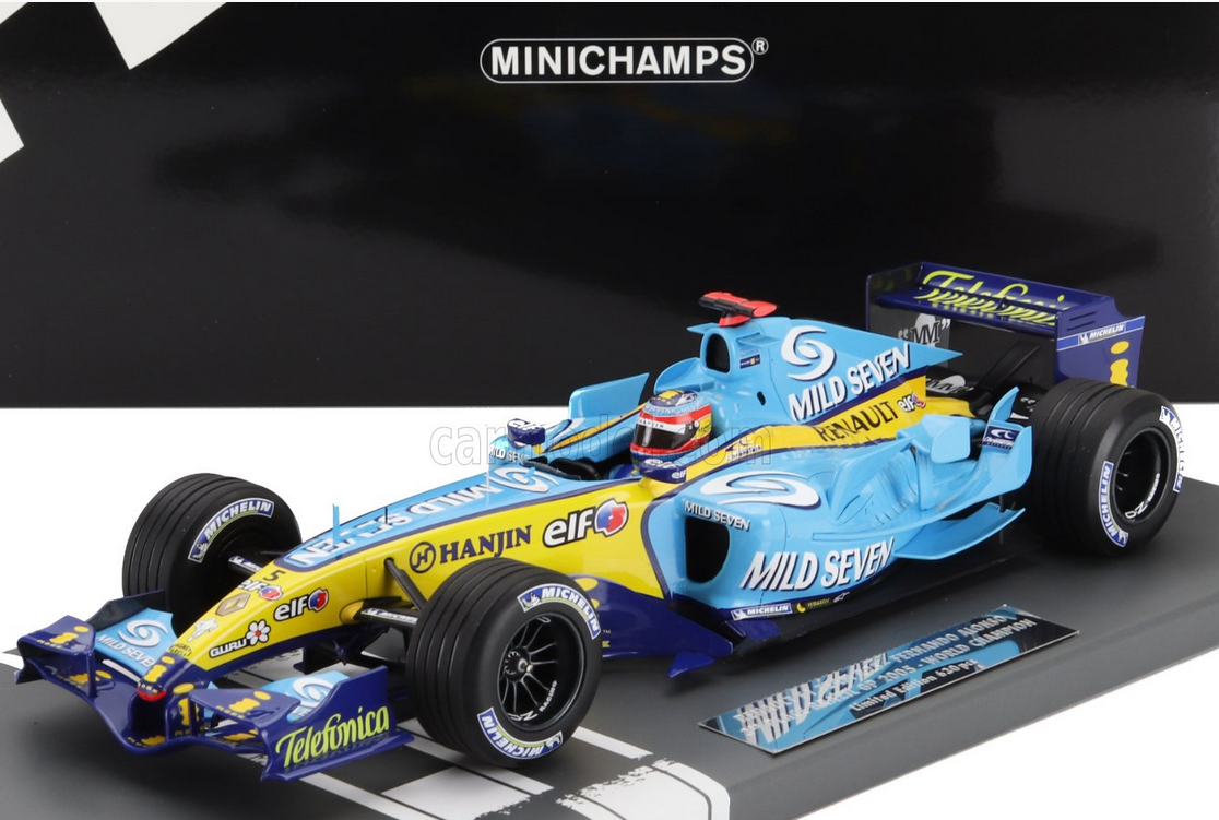 Fernando Alonso Renault F1 Team R25 Brazilian GP, World Champion 2005
