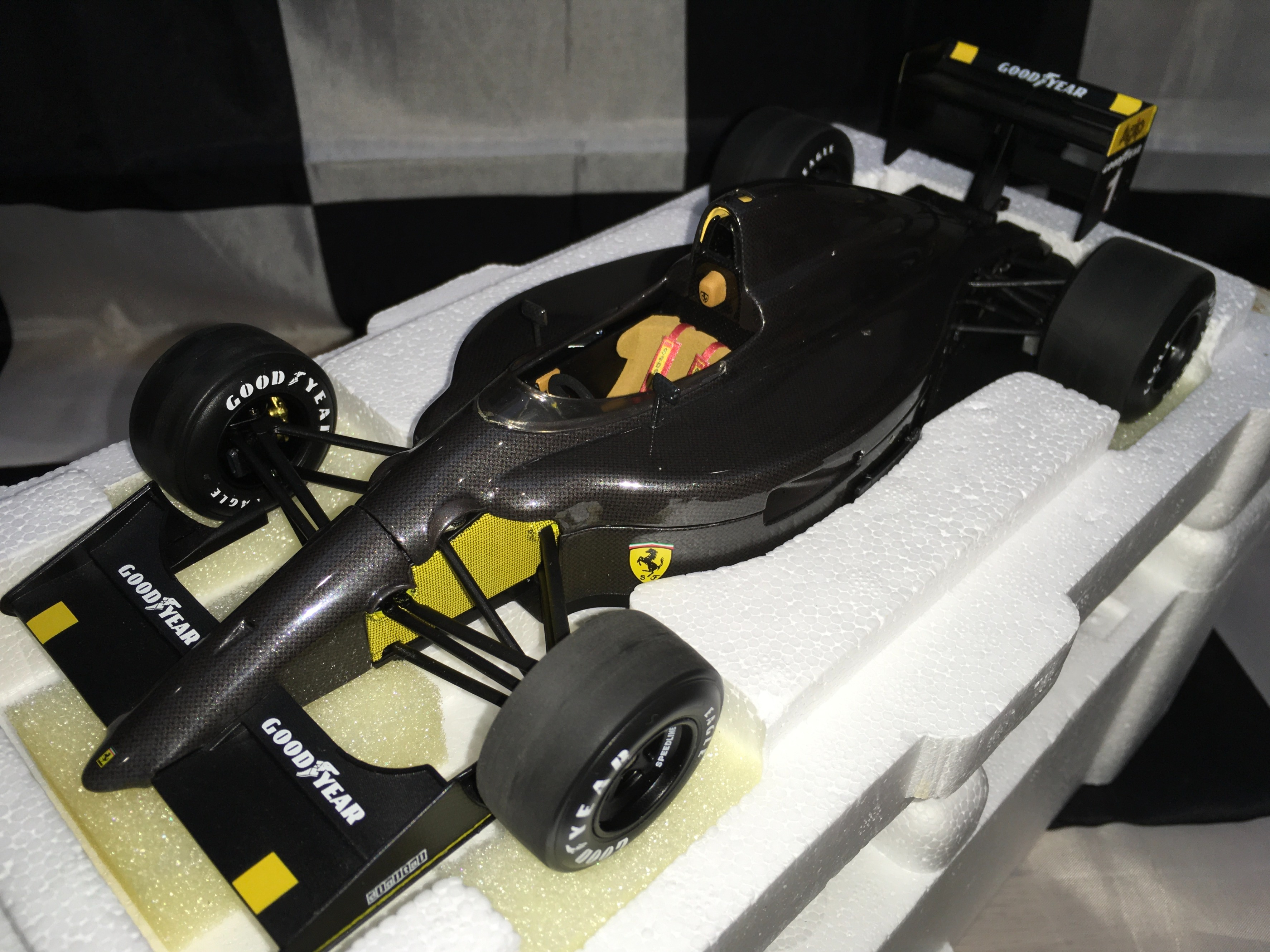 Alain Prost Ferrari 641/2 Carbon Fibre Test Car 1990