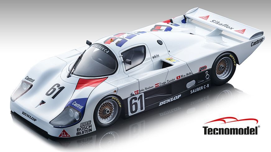 Dieter Quester/Max Welti/John Nielsen Sauber C8 #16 24h Le Mans 1985