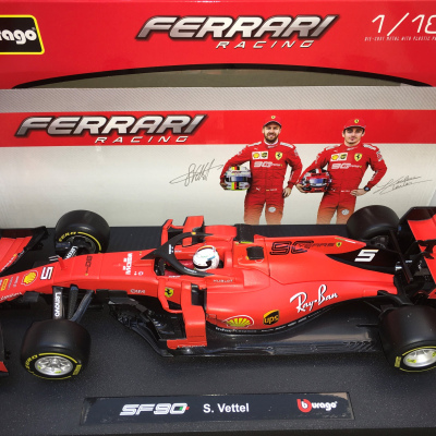 Sebastian Vettel Ferrari SF90-H 2019