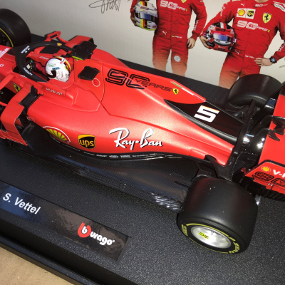 Sebastian Vettel Ferrari SF90-H 2019