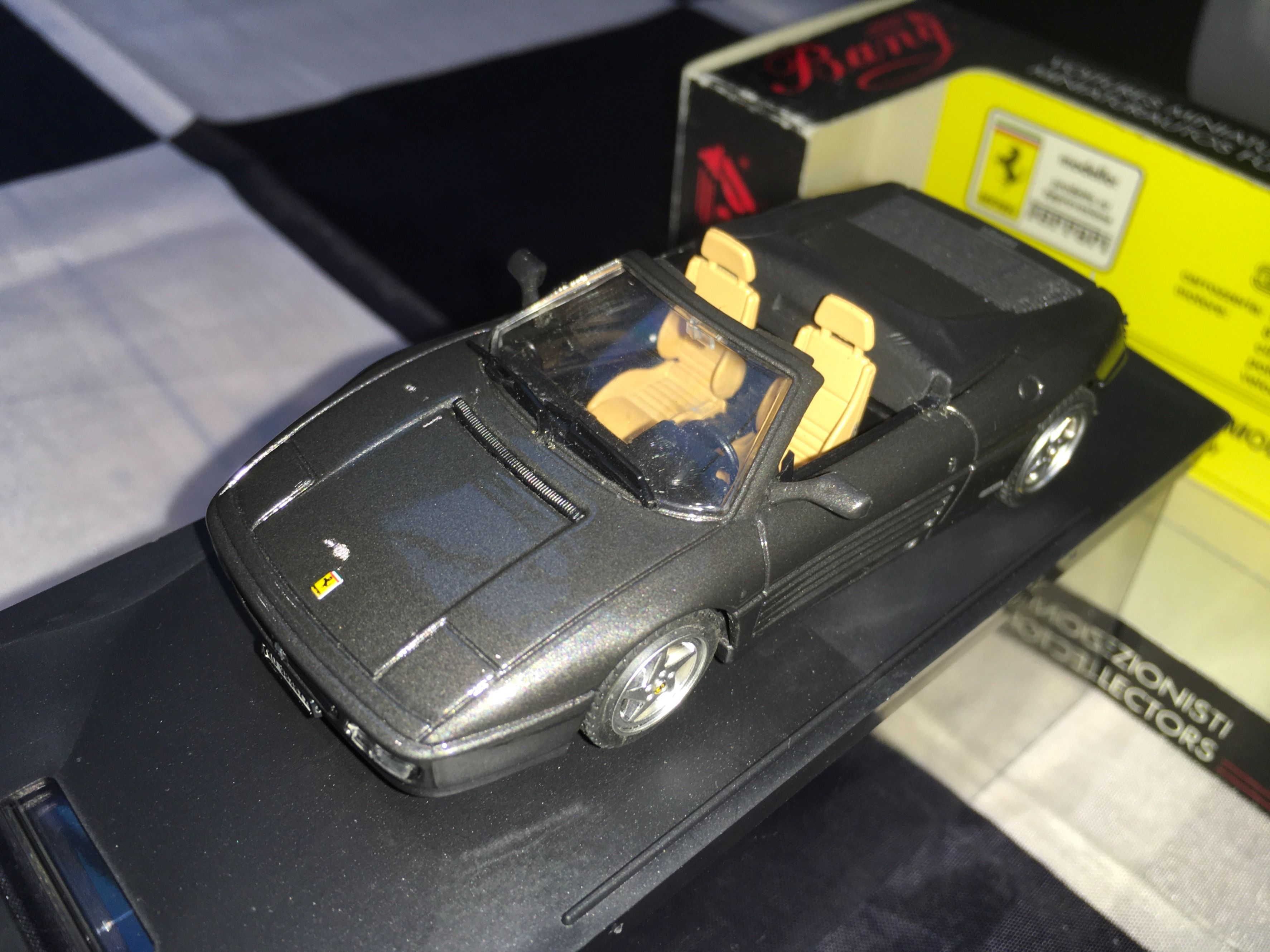 Ferrari 348 Spider Gun Metal 1993