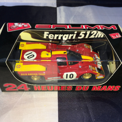 Georg Loos/Franz Pesch Ferrari 512M #10 Le Mans 1971