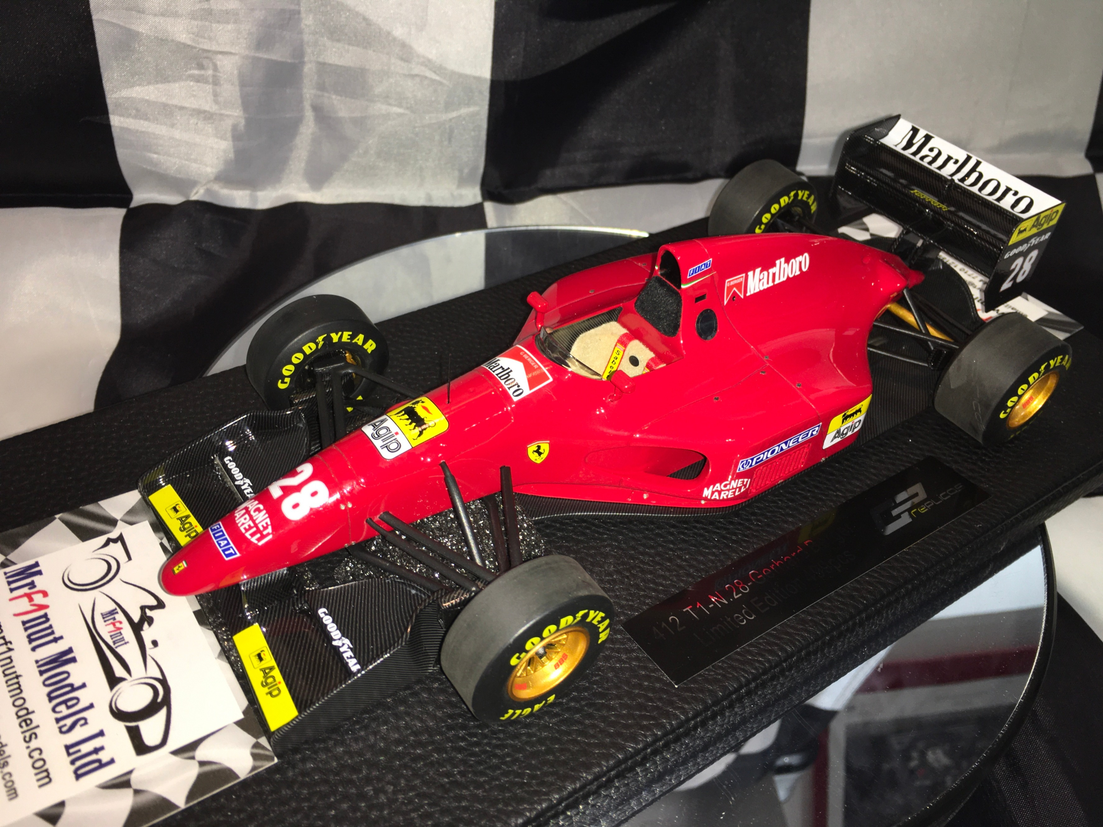 Gerhard Berger Ferrari 412 T1 1994