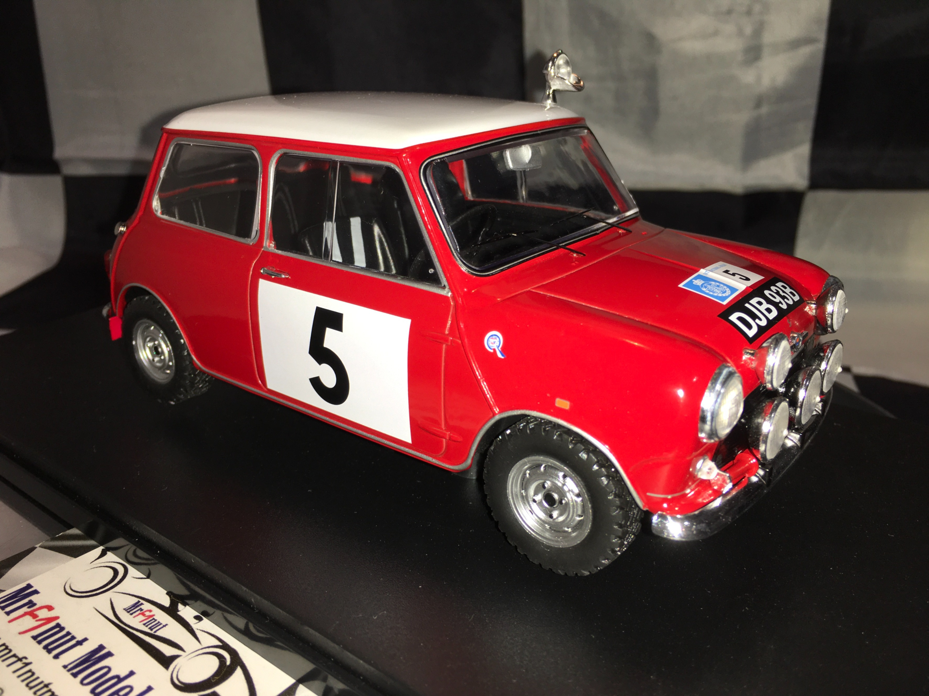 Rauno Aaltonen Mini Cooper S #5 Winner RAC Rally 1965