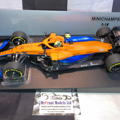 Lando Norris 1:18 McLaren F1 MCL35M Bahrain GP 2021