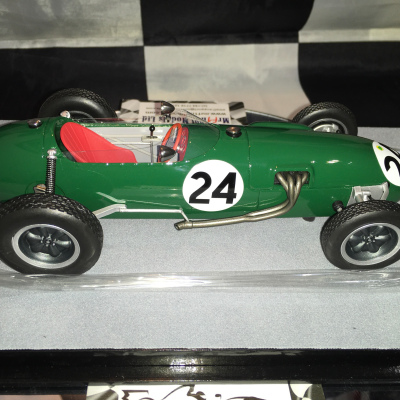 Cliff Allison Lotus 12 Climax #24 F1 Team Lotus Monaco GP 1958