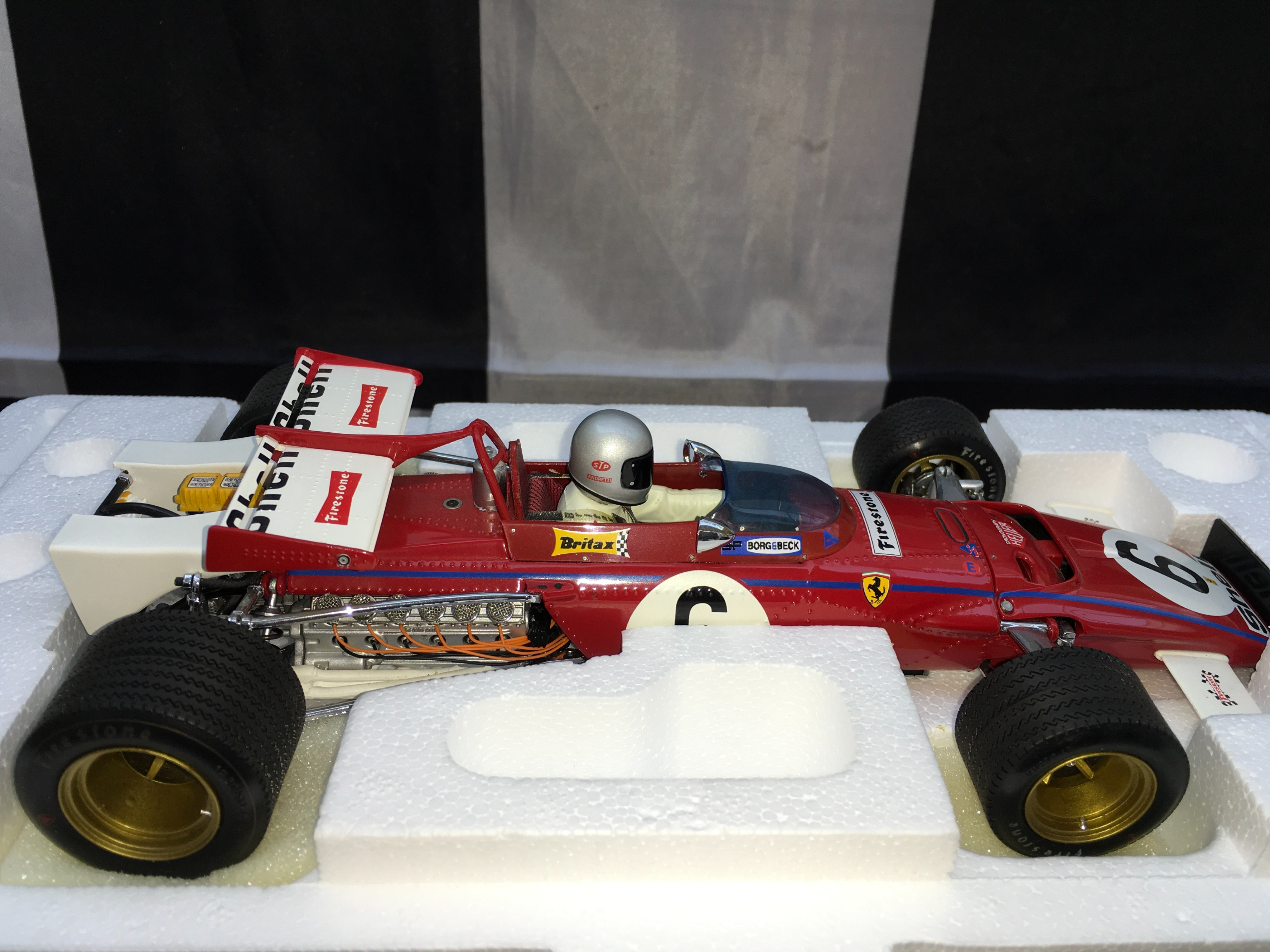 Mario Andretti Ferrari 312B #6 Monaco GP 1971