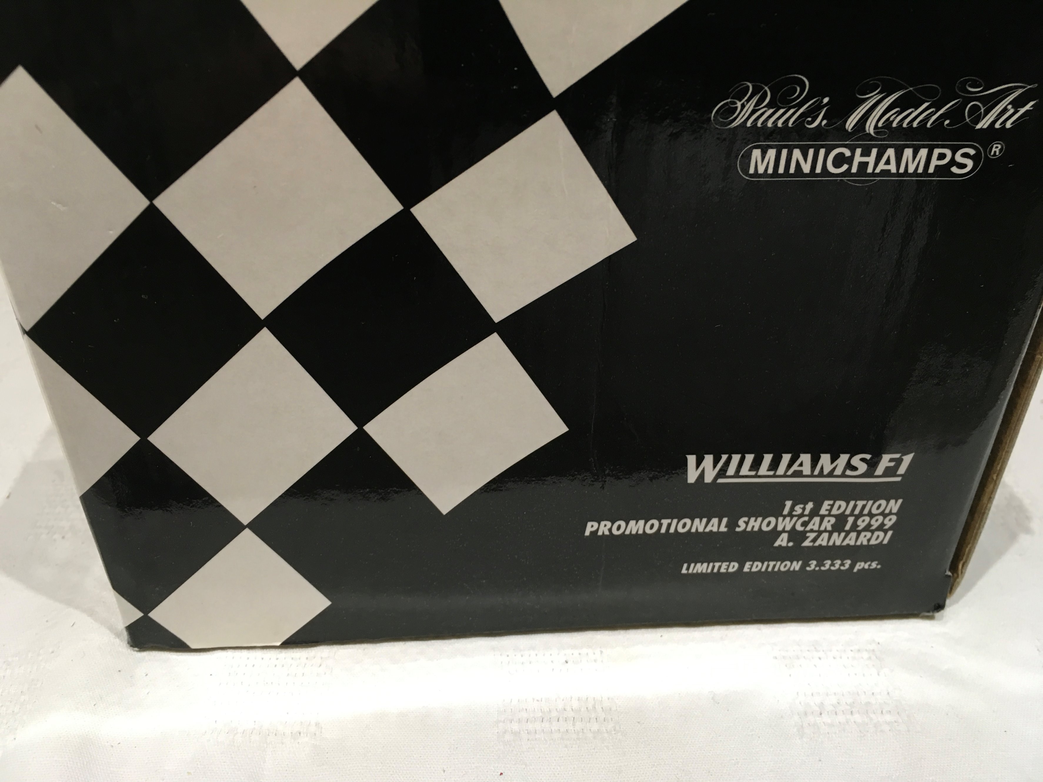 Alessandro Zanardi Williams Supertec 1st Edition Showcar #5 1999