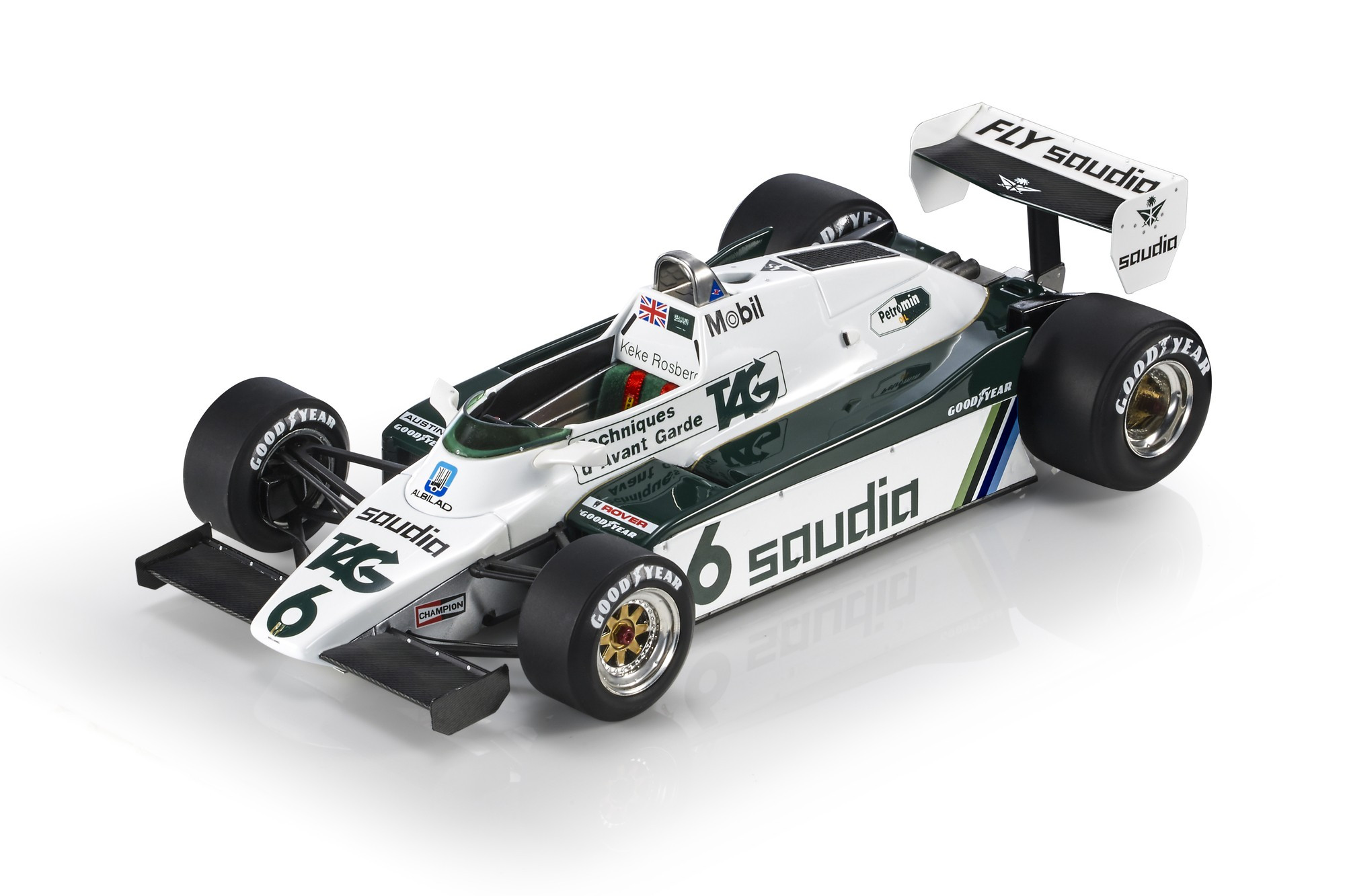 Keke Rosberg Williams FW08 #6 Winner Swiss GP 1982