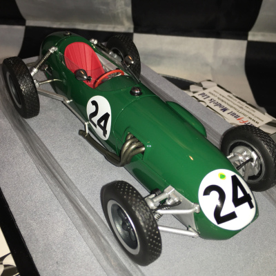 Cliff Allison Lotus 12 Climax #24 F1 Team Lotus Monaco GP 1958