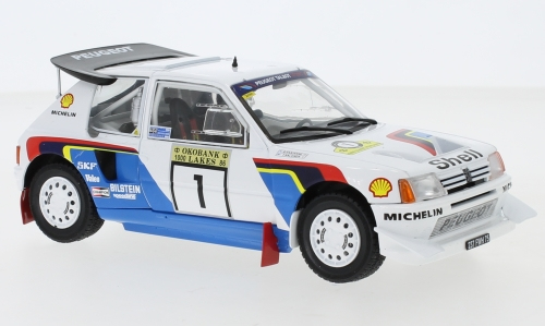 Timo Salonen Peugeot 205 T16/E2 1000 Lakes Rally 1986