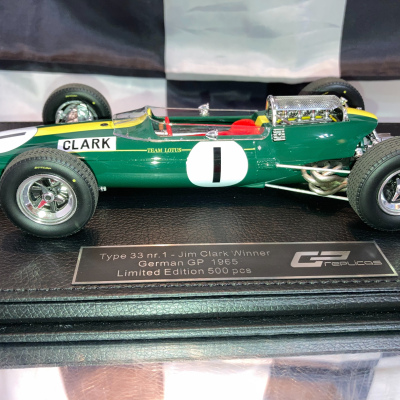 Jim Clark Lotus 33 #1 Winner German GP 1965