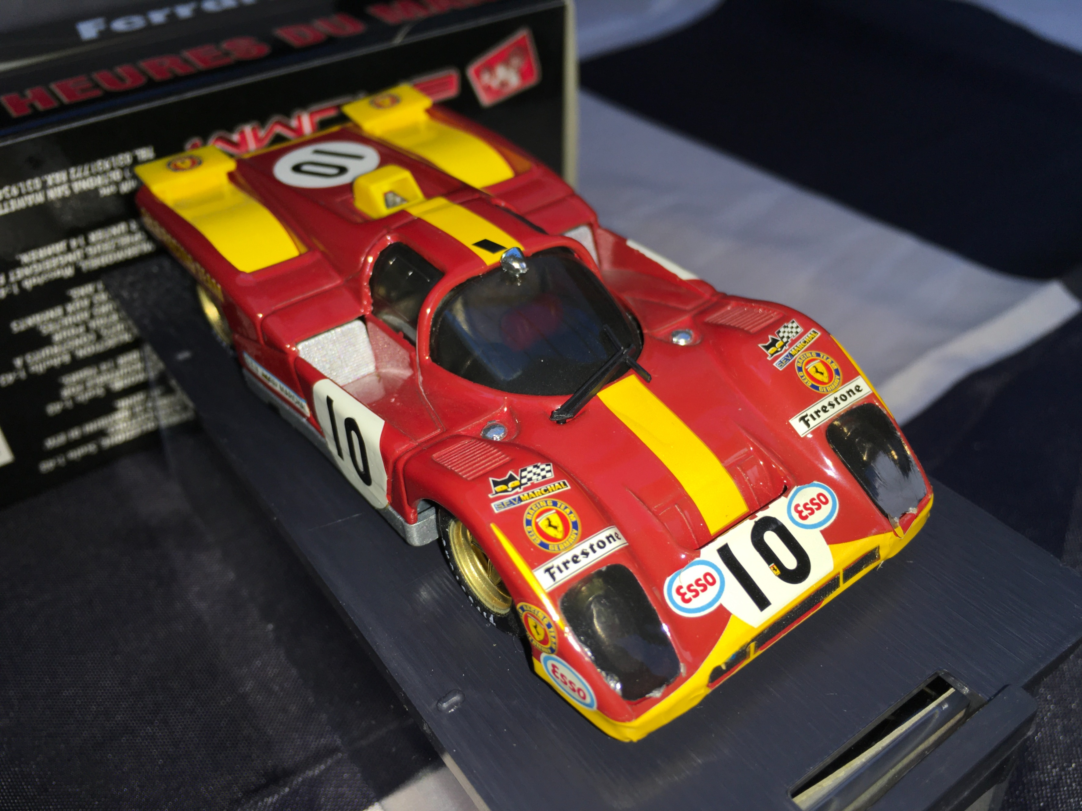 Georg Loos/Franz Pesch Ferrari 512M #10 Le Mans 1971