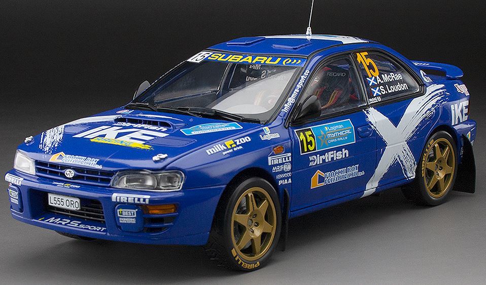 Rally- diecast models, world champions