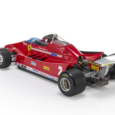 Gilles Villeneuve Ferrari 126c #2 1980