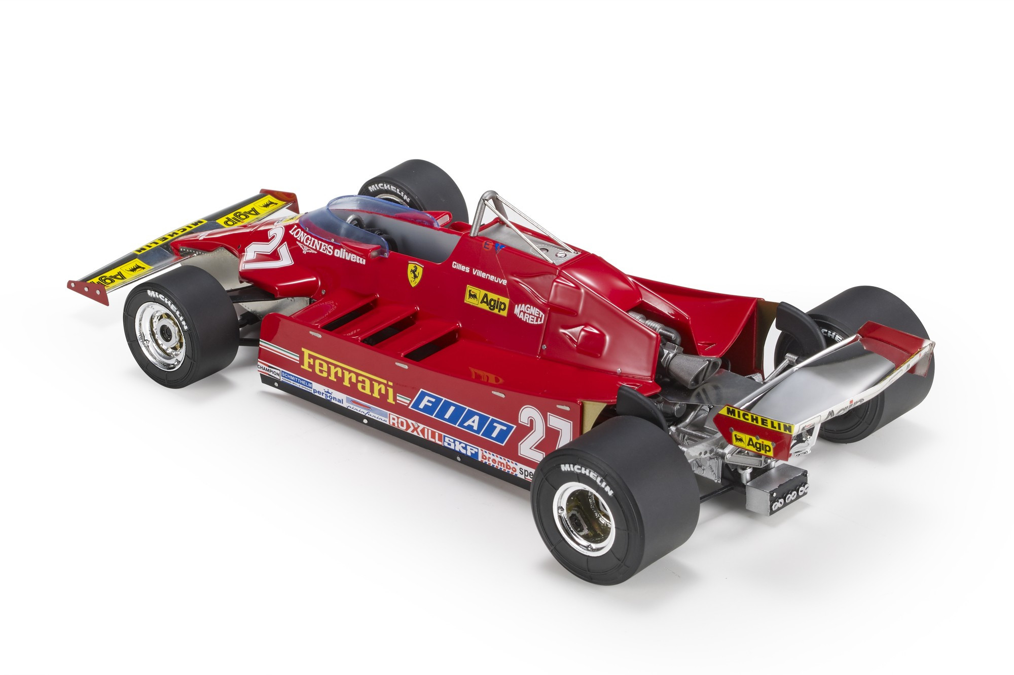 Gilles Villeneuve Ferrari 126 CX #27 1981