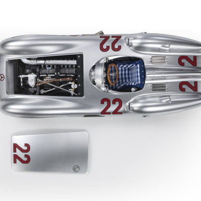 Hans Hermann Mercedes W196R Streamliner #22 French GP 1954
